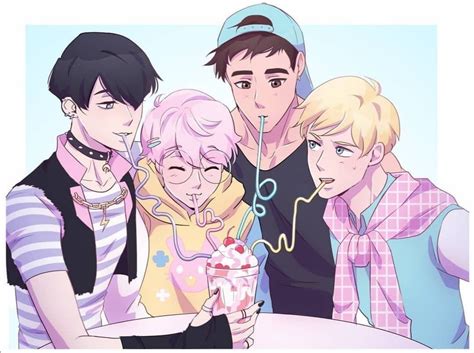 Boyfriends Webtoon Official Art Boyfriends Fanart Webtoon Webtoon