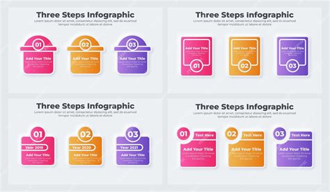 Premium Vector Infographic Template For Business Process Steps