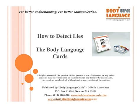 How To Detect Lies Pdf