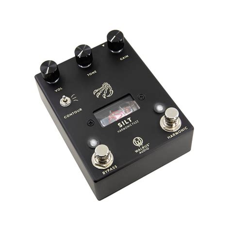 Walrus Audio Silt Harmonic Tube Fuzz Black Guitar Effect