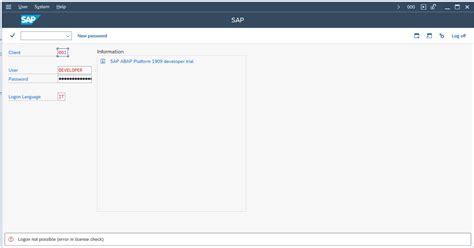 Abap Platform Trial 1909 Error In License Check Sap Community