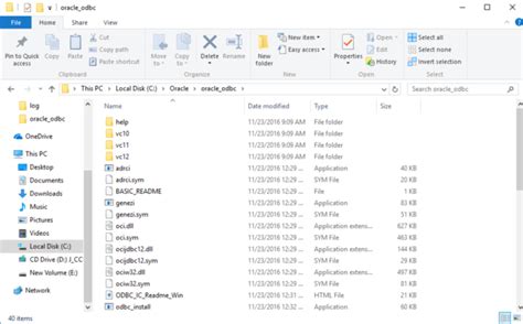 How To Set Up A Connection To Oracle Database Through Odbc With Oracles Instant Client On Windows