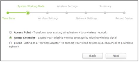 How To Configure Range Extender Mode On The Tl Wr902ac Tp Link