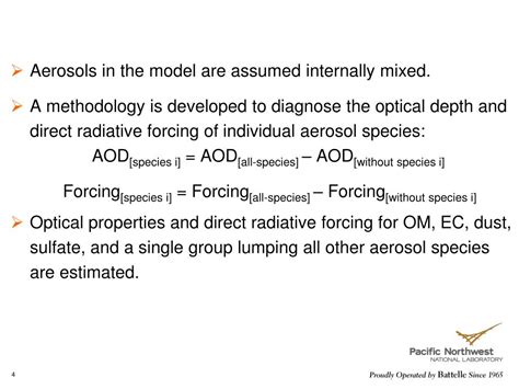 Ppt Characterization Of Speciated Aerosol Direct Radiative Forcing Over California Powerpoint