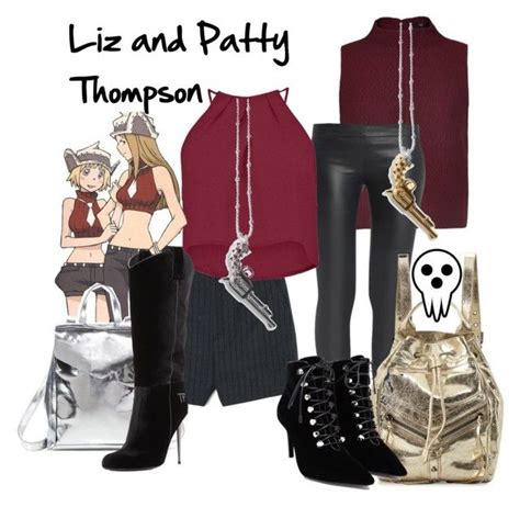 Liz And Patty Thompson From Soul Eater Casual Cosplay Thompson Fashion