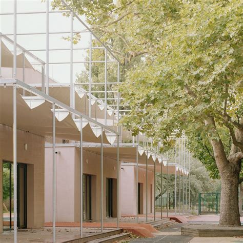 Dominique Coulon And Associés Creates Colour Blocked Creche In France