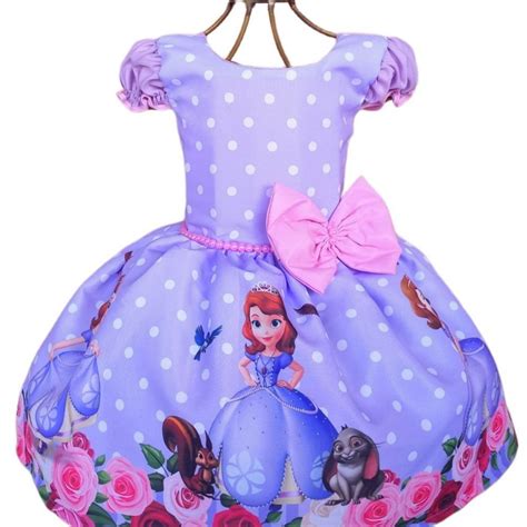 Vestido Princesa Sofia Elo7 Produtos Especiais