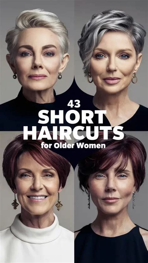 Discover 43 Stylish Short Haircuts For Older Women Perfect For Fine