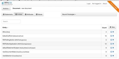 Openlink Structured Data Editor Home Page