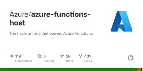 Azure Functions Runtime 20 Overview · Azureazure Functions Host Wiki