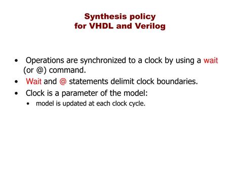 Ppt High Level Synthesis And System Synthesis Powerpoint Presentation Id347625