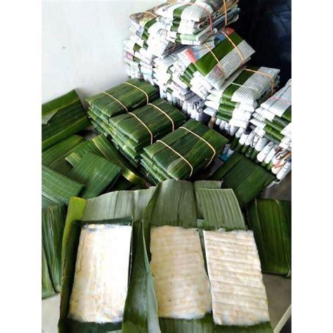 Jual Tempe Bungkus Daun Pisang Tempe Kedelai Super Tempe Ponorogo