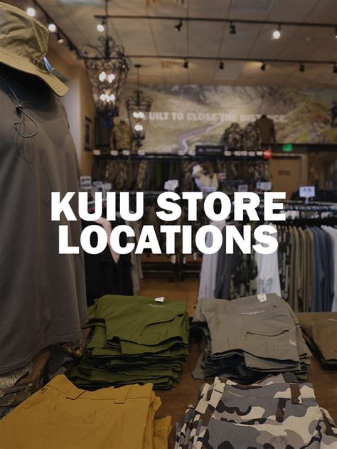 Find Our Hunting Stores Near You Kuiu