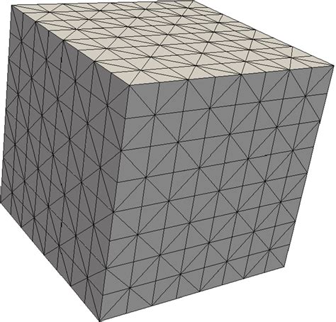 The Initial Mesh For Example 2 Download Scientific Diagram