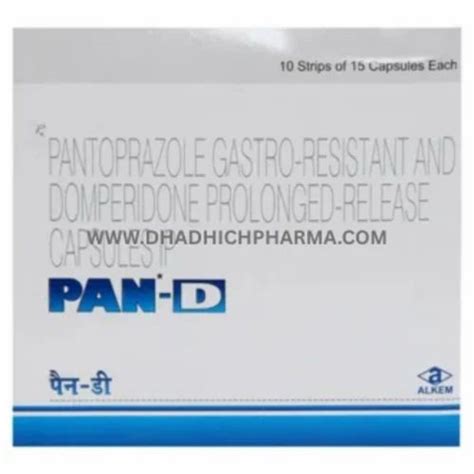 Pan D Cap 1015 Capsules At ₹ 238strip In Nagpur Id 2857591808712
