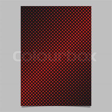 Halftone Circle Background Pattern Poster Template Vector Colourbox