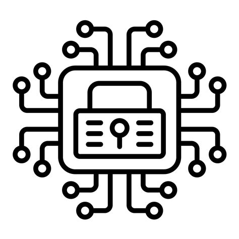 Cyber Security Line Icon 14670056 Vector Art At Vecteezy