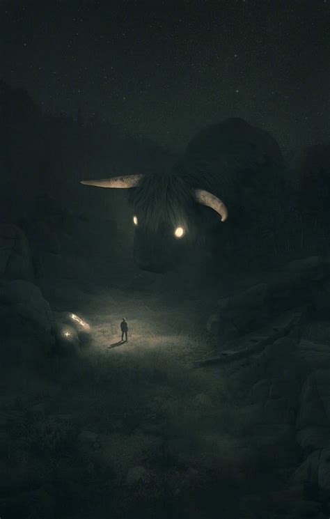 波兰艺术家和平面设计师 Dawid Planeta 充满压抑氛围的庞然大物系列又有了很多新作品。画面中的小人也许代表了planeta本人，他一直饱受抑郁症的折磨，也在不断把那种感受转化为艺术