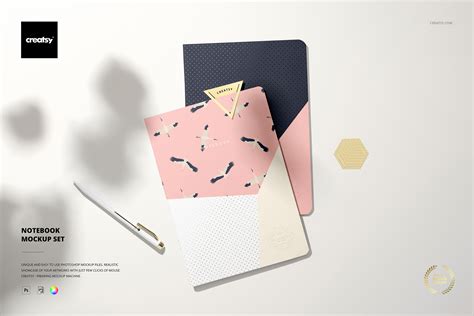 Notebook Mockup Set On Behance
