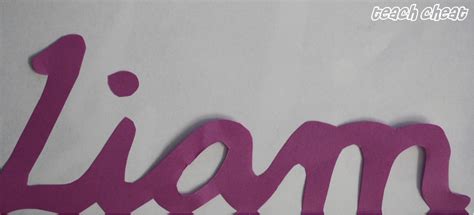 Teach Cheat Cool Cursive