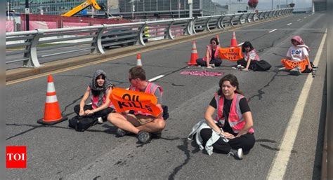Germany Climate Protesters Block Colognebonn Airport Times Of India