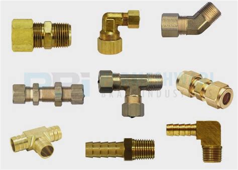 Brass Precision Turned Components Brass Electrical Components Brass