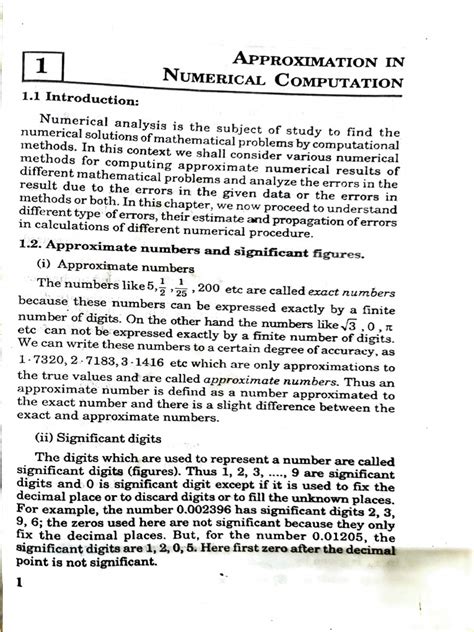 Numerical Methods Chapter 1 Pdf