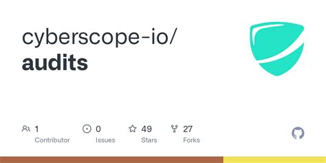 GitHub Cyberscope Io Audits