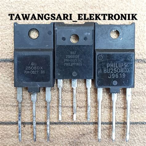 Jual Bu2508df Ori Transistor Horizontal Bu2508dx Cabutan Bu2508 Shopee Indonesia