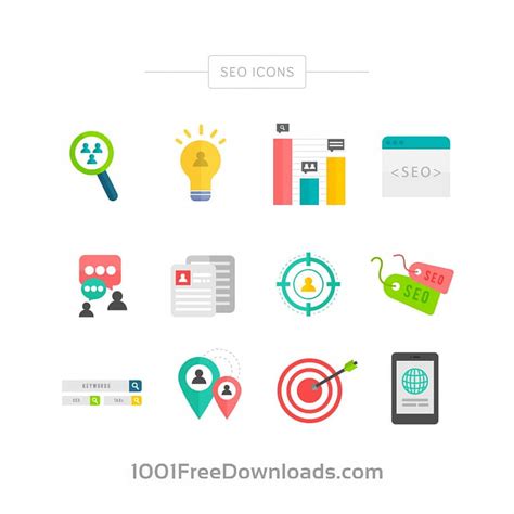 Seo Background Design Eps Vector Uidownload