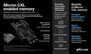 Sample Availability Of Micron Memory Expansion Module Portfolio To Accelerate Cxl Adoption