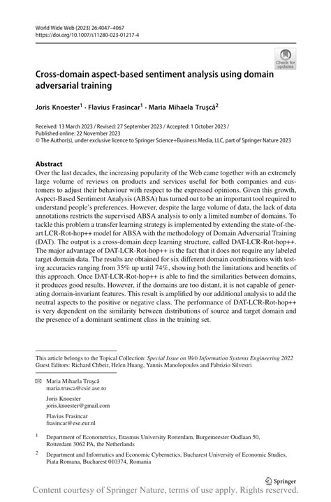 Cross Domain Aspect Based Sentiment Analysis Using Domain Adversarial