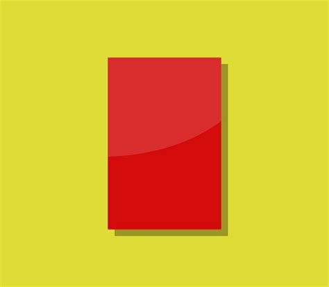 Premium Vector Red Card