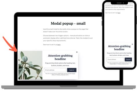 Modal Popup Small 🎒 Design Packs