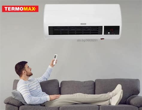 Печка керамична Termomax Tr 2025w 2000w стенна Друго за отоплителен уред Termomax Отоп