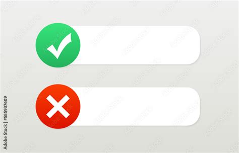 Web Windows Template Positive Green Query And Red Negative Blank