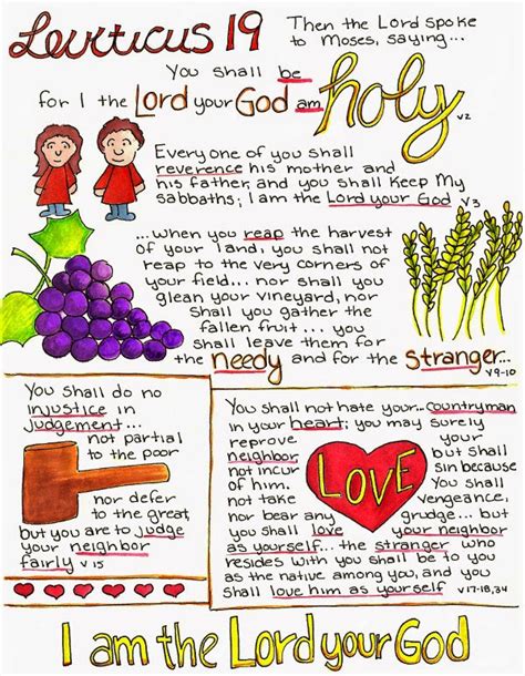 Doodle Through The Bible Leviticus 19