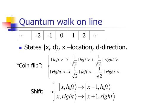 Ppt Quantum Random Walks And Quantum Algorithms Powerpoint