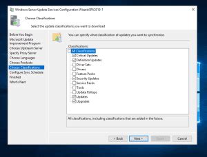 Configure WSUS Server 2019 Install And Configure WSUS In Server 2019