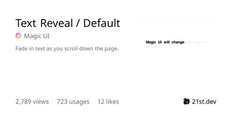 21st Dev The First Vibe Crafting Tool