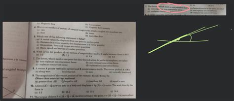 minimum number of vectors of unequal magnith filo