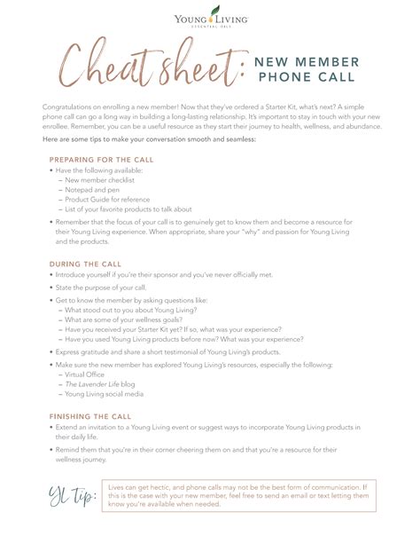 Cheat Sheet Customer Phone Call Support