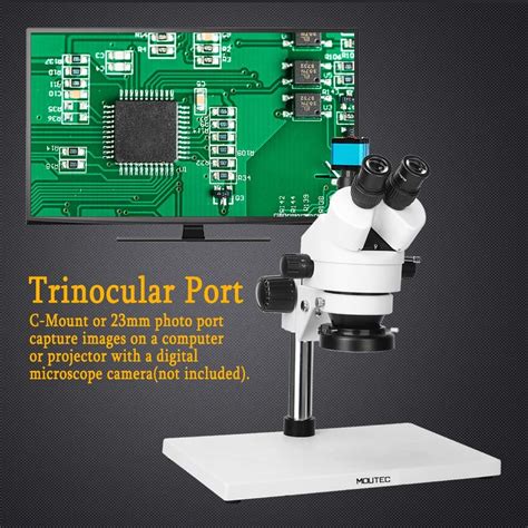 Science Education Pcb Assembly Industrial Inspection Microscope For Material And Jewelry