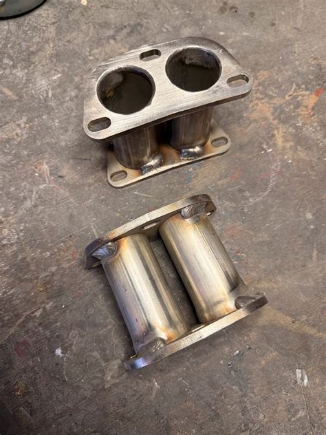 Ahnendorp Flansche Wärmetauscher Vw Typ 4 Motor Cj Neu In