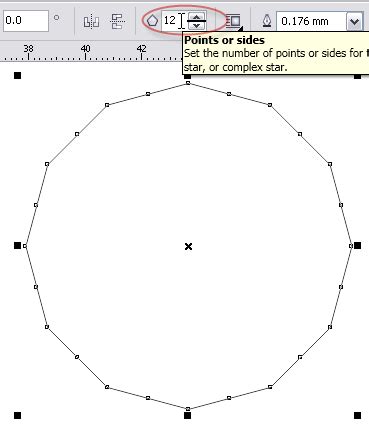 Menu Polygon Tool Di CorelDRAW Belajar CorelDRAW