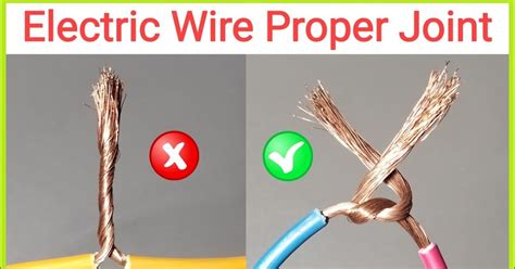 On Video How To Twist Electric Wire Together Properly Joint Electrical Wire Electrical And