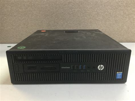 Desktop HP EliteDesk 700G1 SFF No HDD Appears To Function