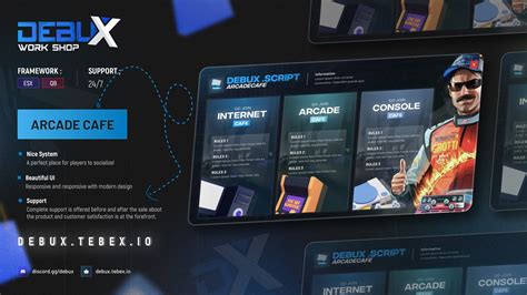 Esxqb Arcade Cafe Script Job Cafe Fivem Releases Cfxre