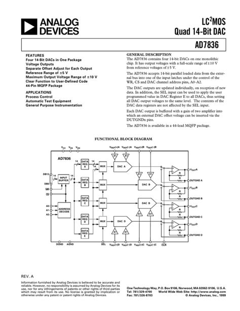 A LC MOS Quad Bit DAC