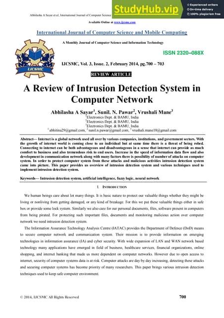 Ai For Iomt Security A Survey Of Intrusion Detection Systems Architectures Attacks And